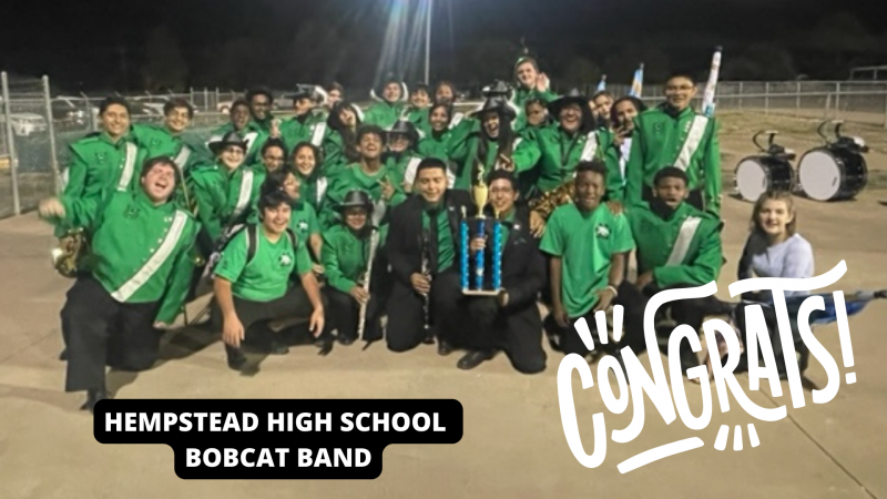 HHS Band Wins Second Place at the Blinn College Marching Festival ...